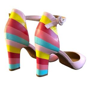 Naturalizer | Shoes | Nwot Candy Land Naturalizer Block Pumps Size 7 ...